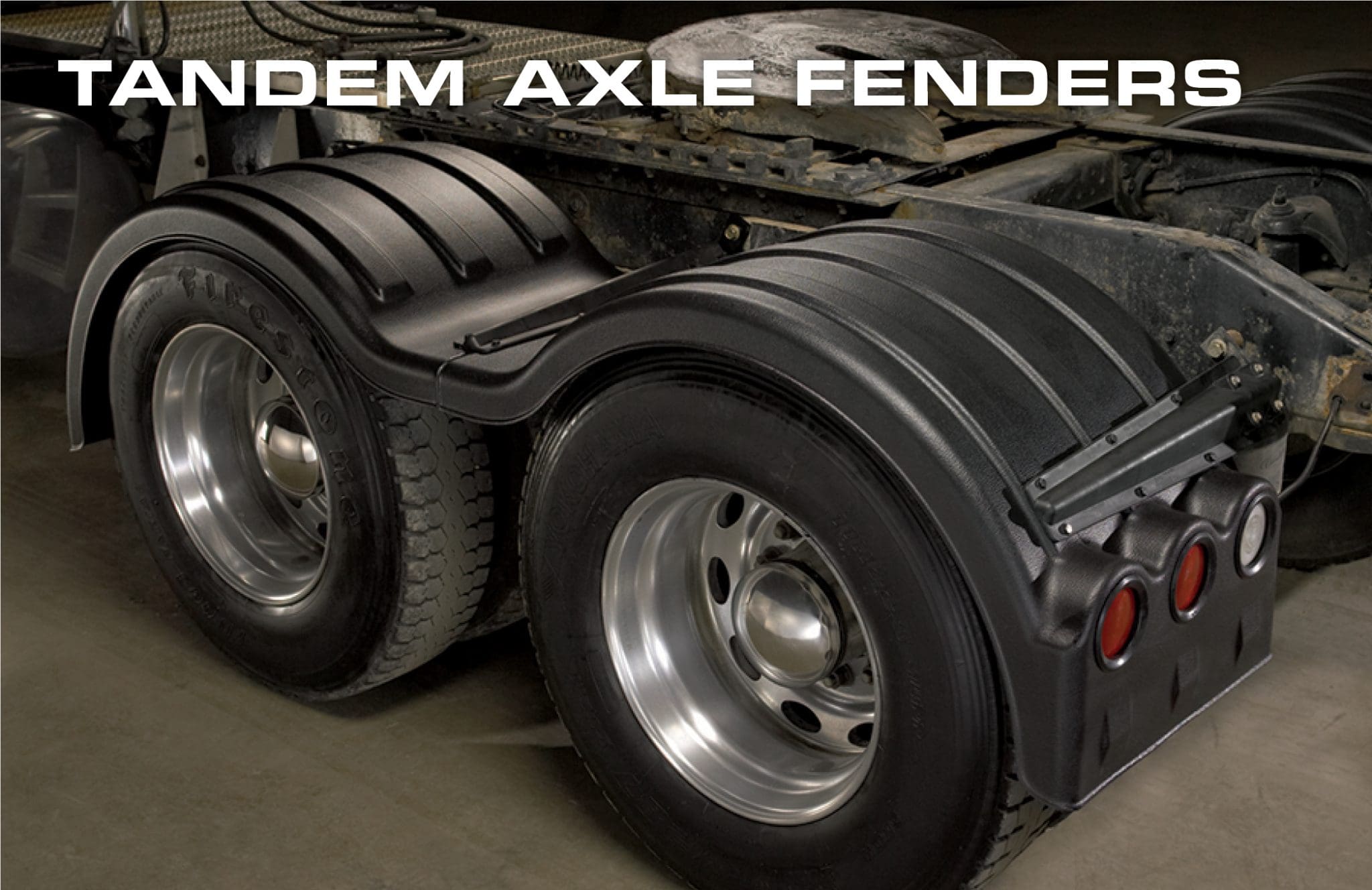 Semi Truck Poly Fenders - Minimizer